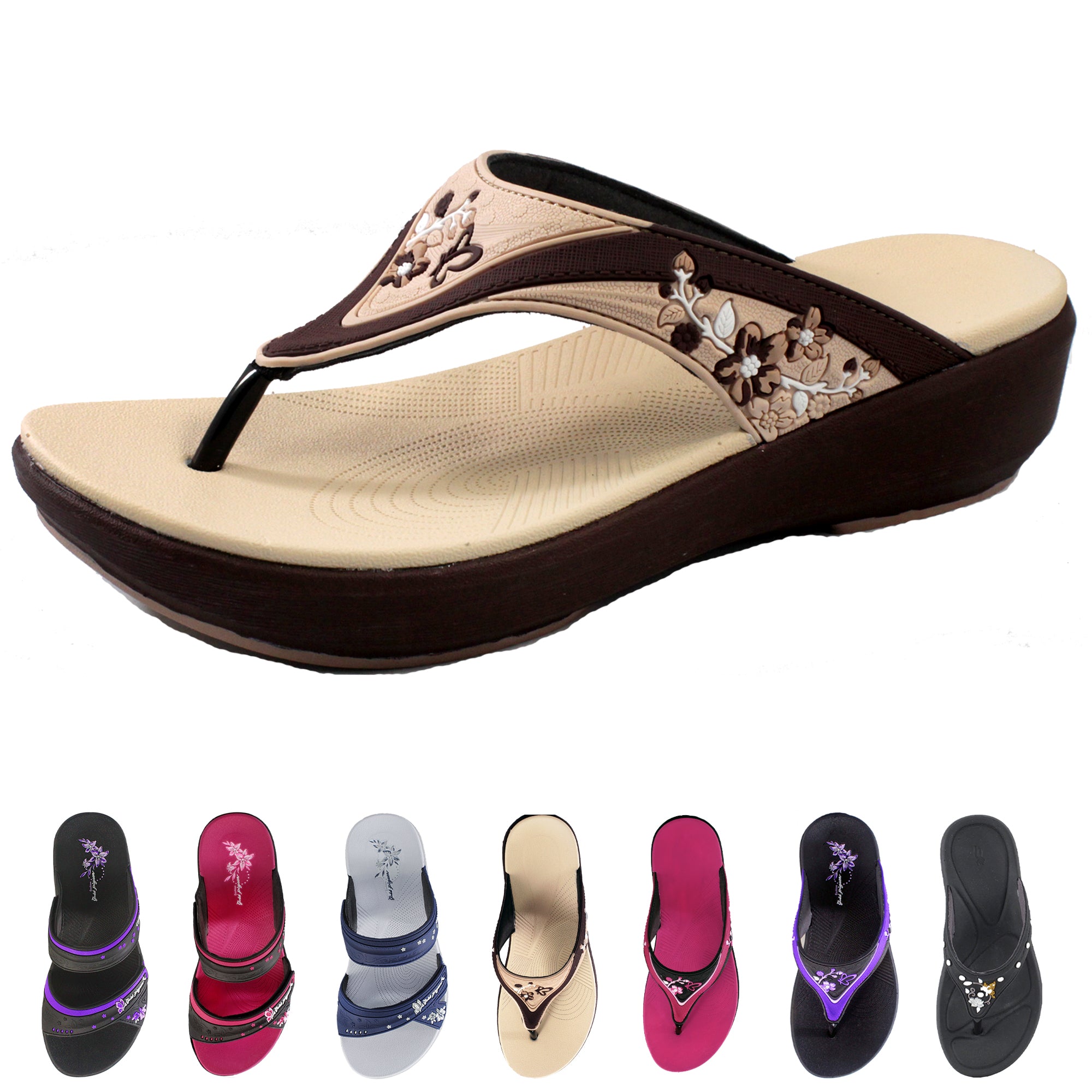 Platforms – Gold Pigeon Shoes