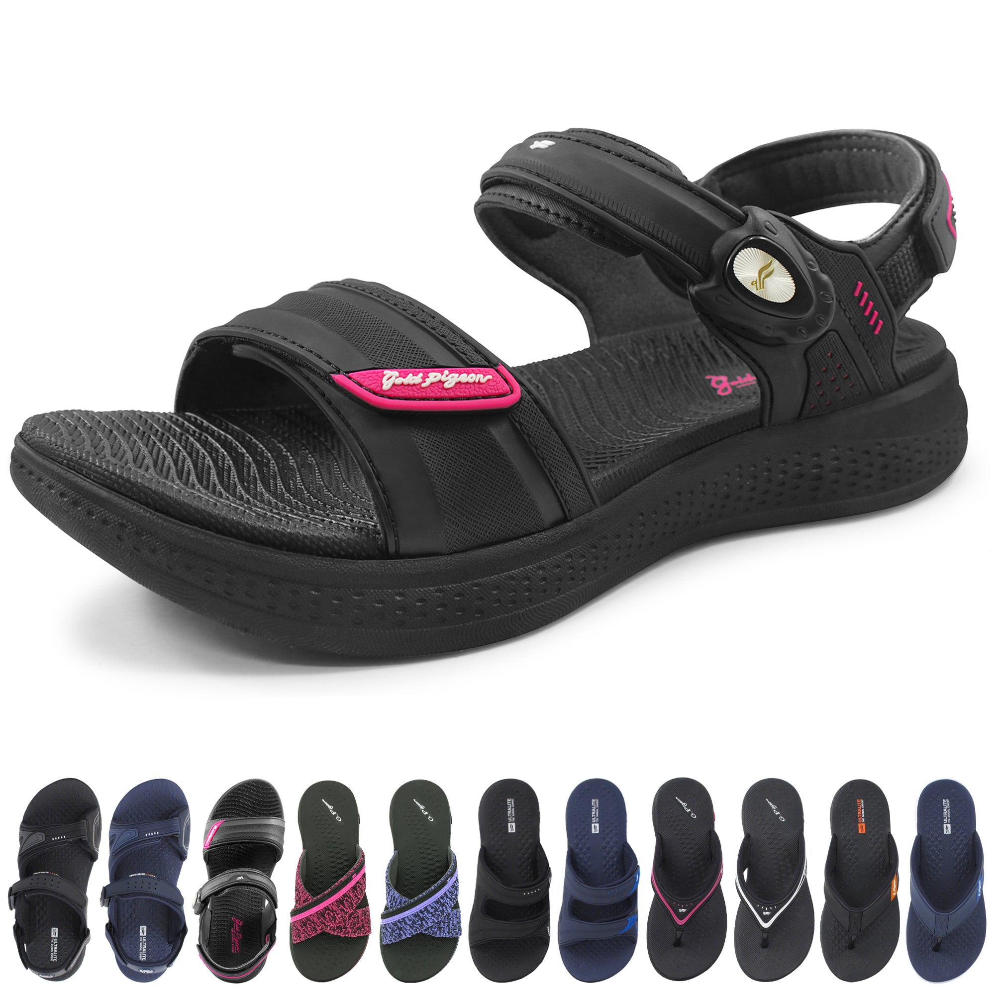 EVA Unisex – Gold Pigeon Shoes