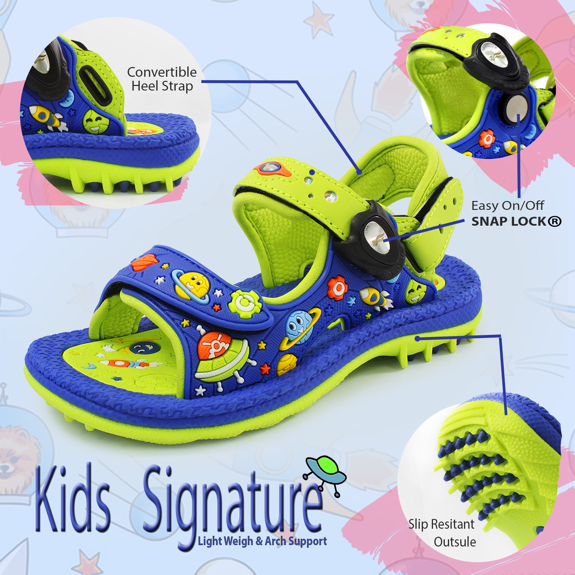 Kids Signature – Gold Pigeon Shoes