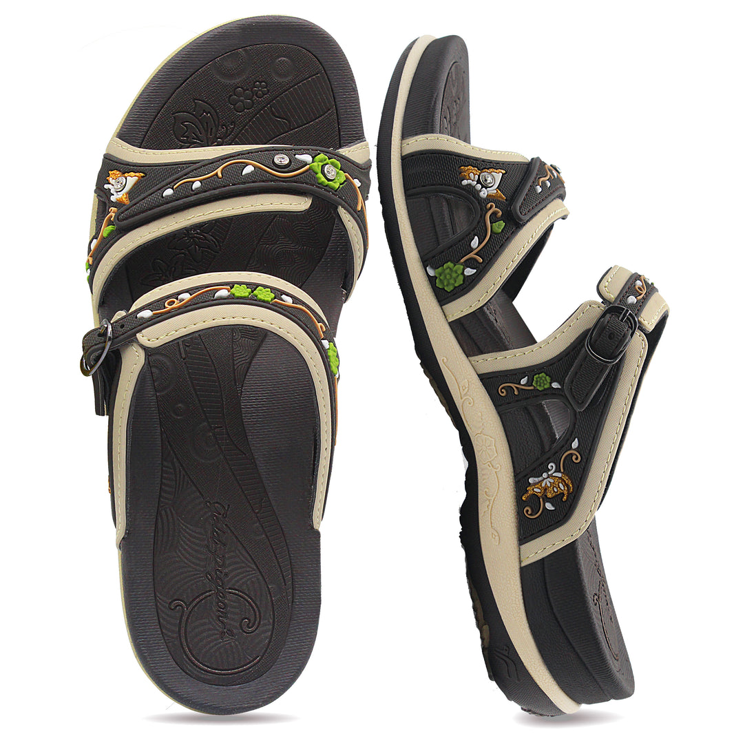 Women Signature – Gold Pigeon Shoes